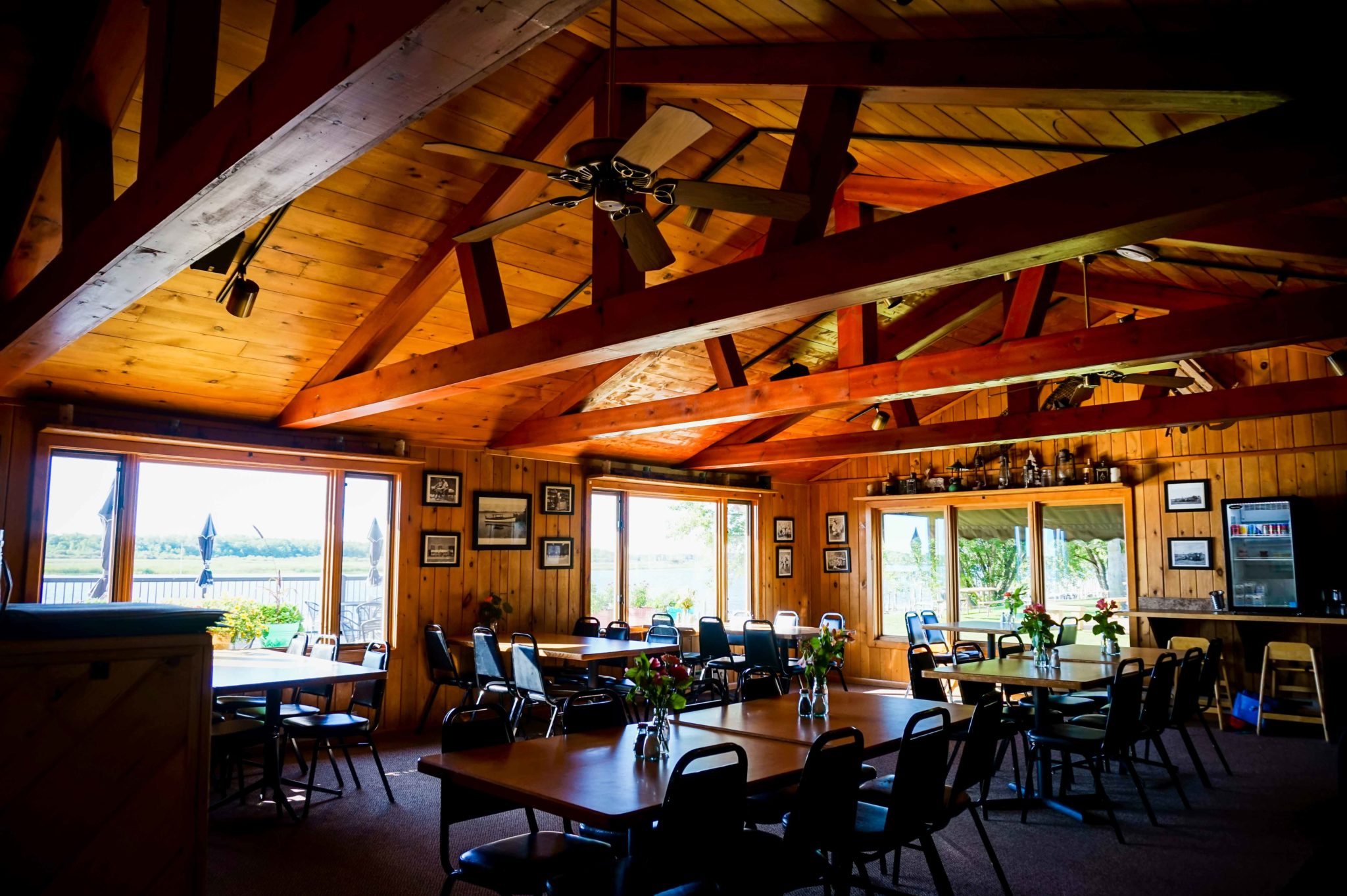 Dine In Our Bar & Restaurant or Eat on the Deck